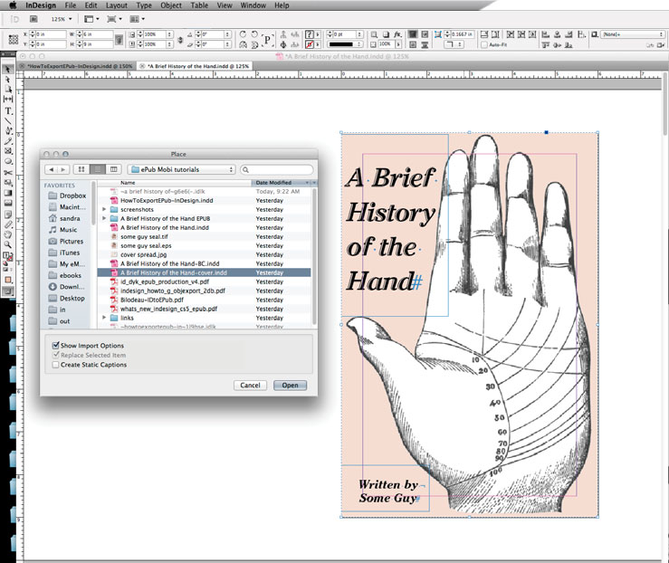 Export Your Book as an ePub file with InDesign (and your ePub as a Mobi ...